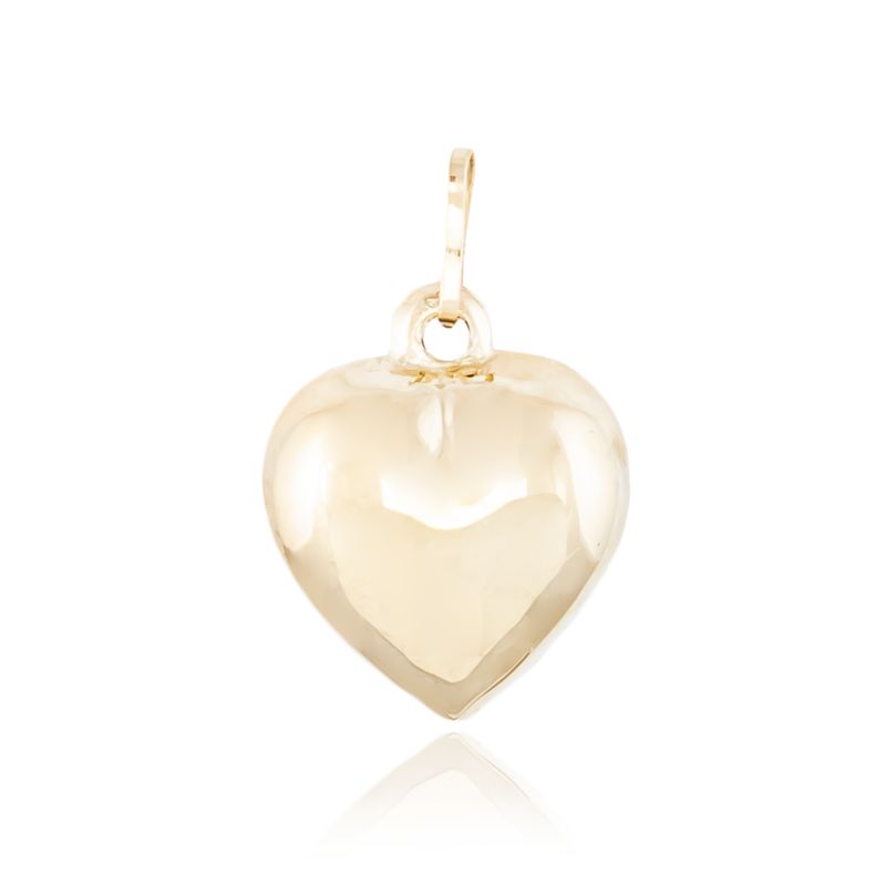 Dije De Oro 18K Corazon 12X15Mm - Antuan Joyerias