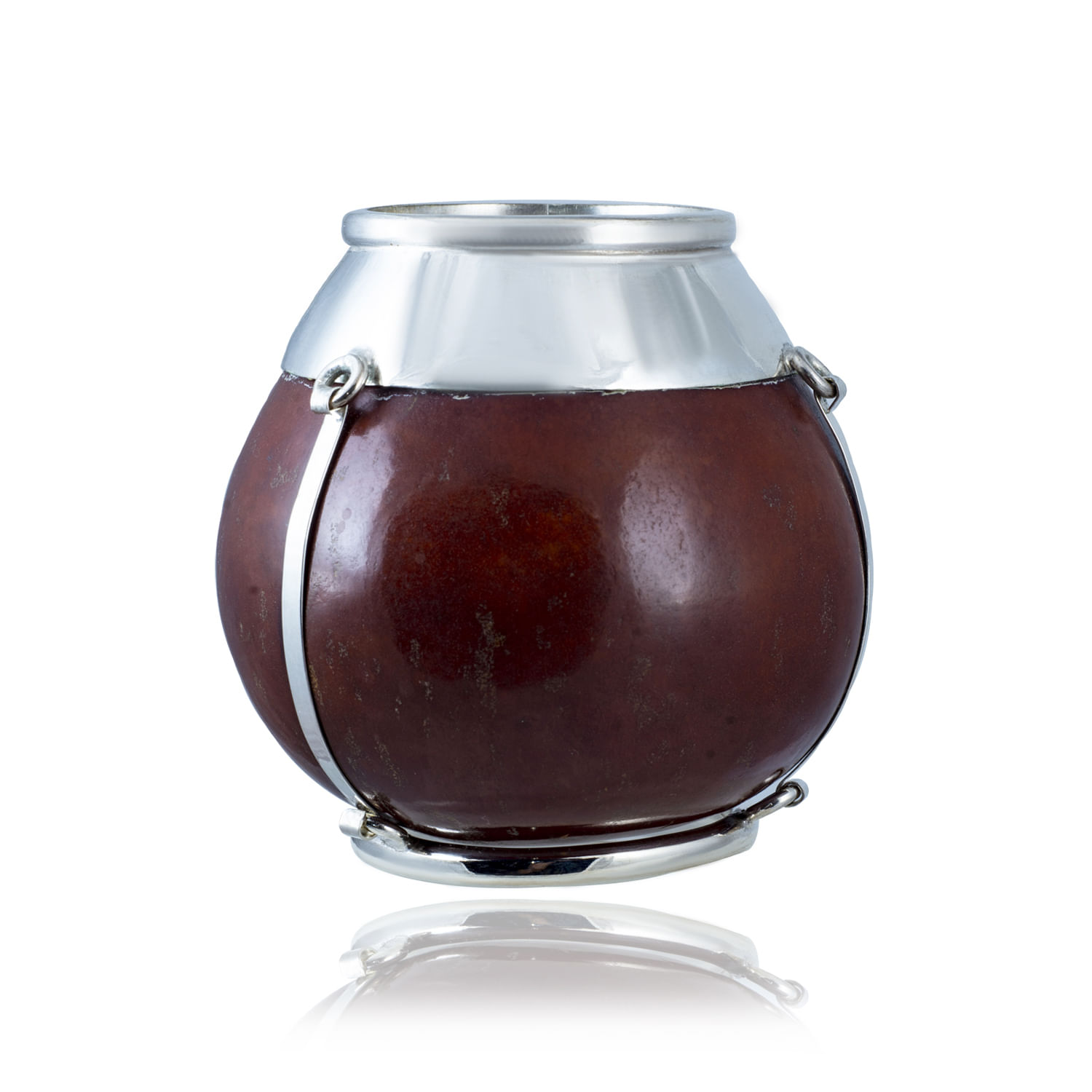 Mate De Plata Y Porongo - Antuan Joyerias